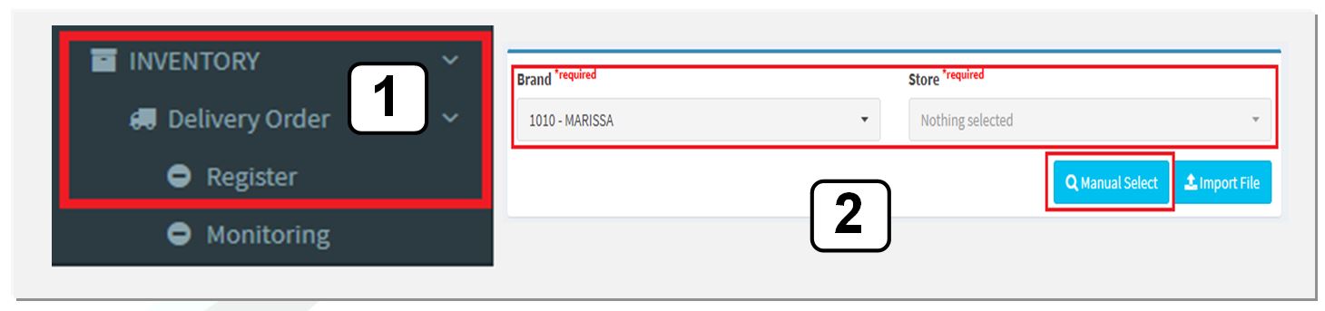 Register – Input Manual – Metro Smart Retail Help Center